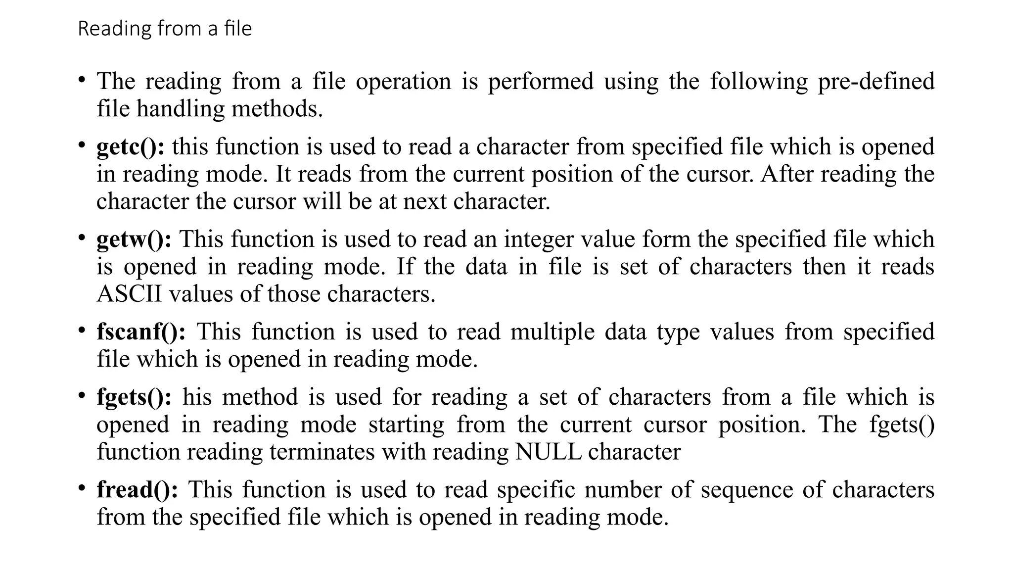 files concept in c program which is very use full | PPTX