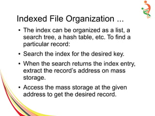 Files and data storage | PDF