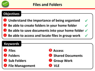 Files and Folders | PPT