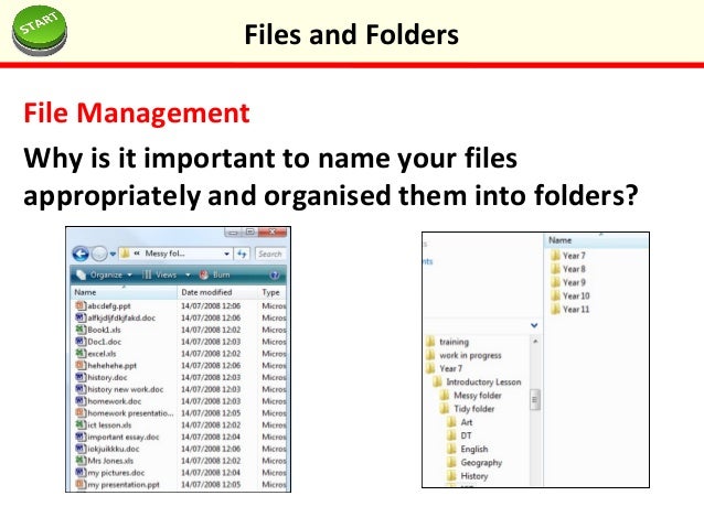 Files and Folders
