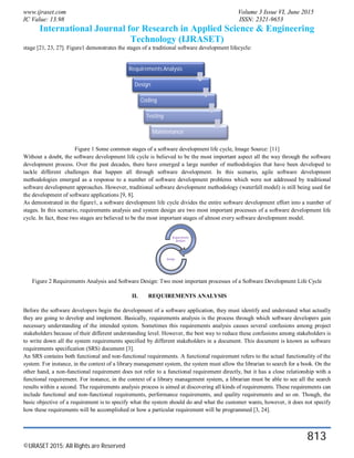 Requirements Analysis and Design in the Context of Various Software ...
