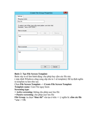 File server resource manager | DOC