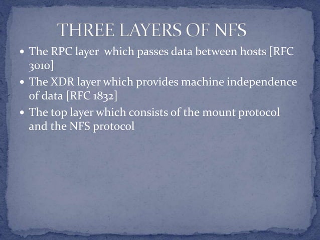 File service architecture and network file system | PPT