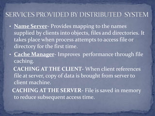 File service architecture and network file system | PPT