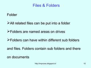 Files & folders.38 | Computing | Technology & Computing