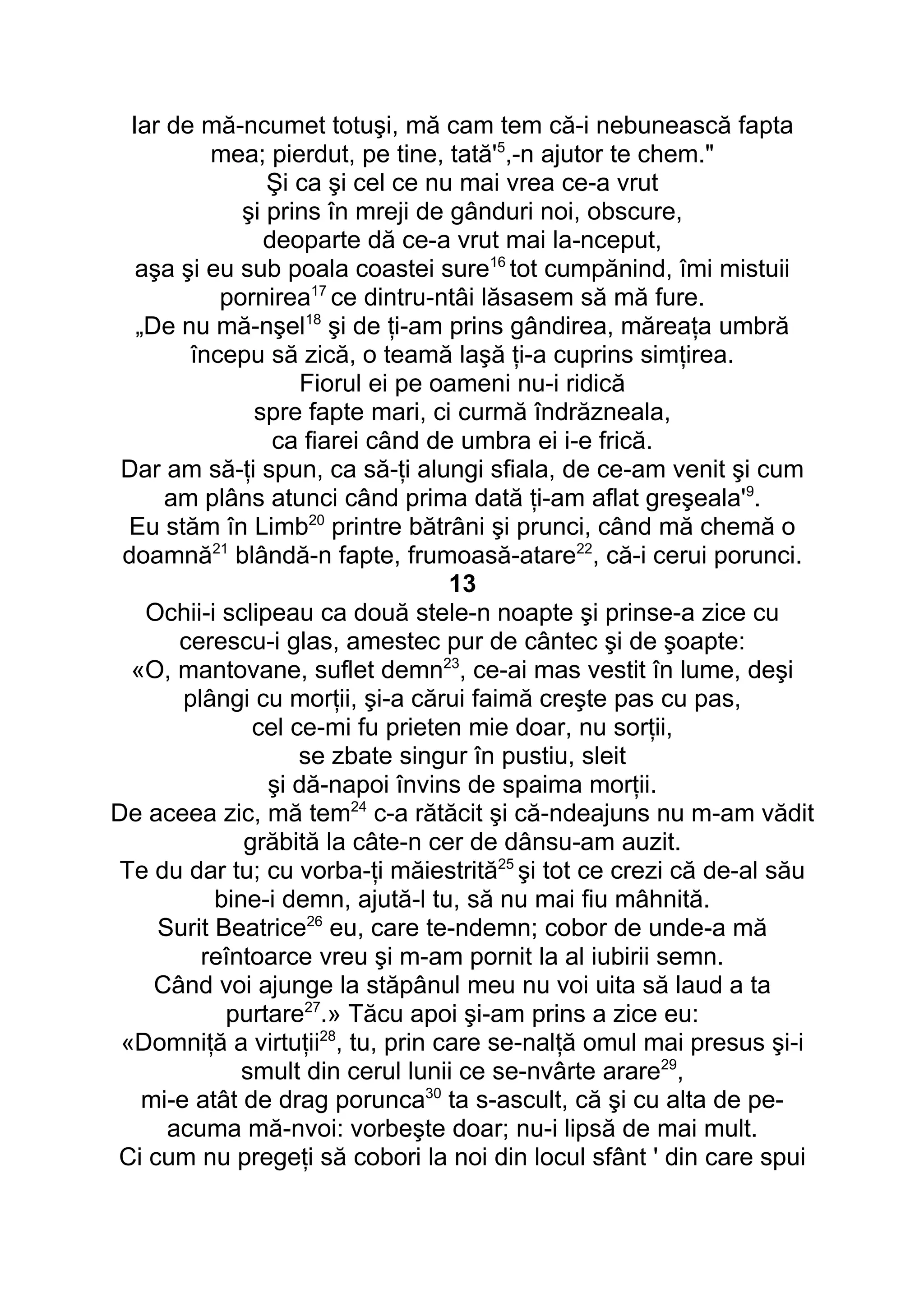 Dante Alighieri- Divina comedie-Infernul | PDF