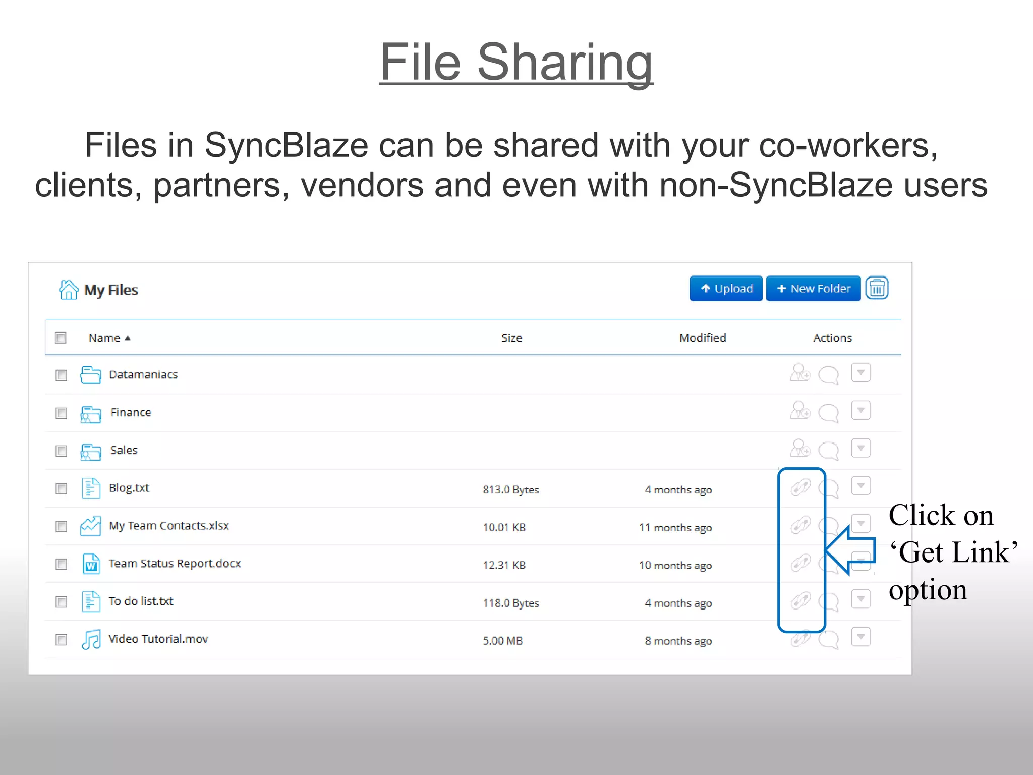 File Sharing & Folder Collaboration | PPT