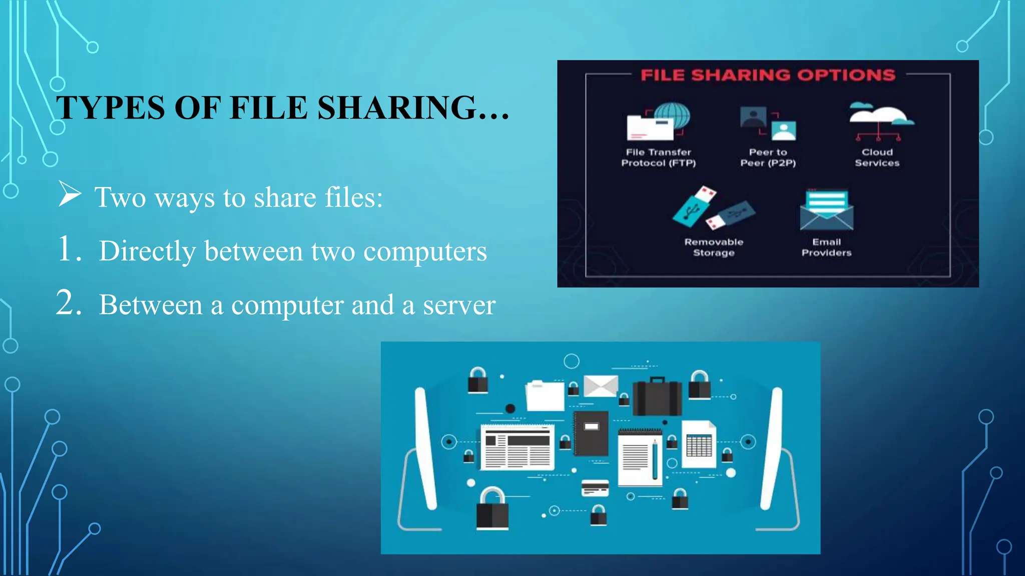 File Sharing And Network Cabling Computer System Assignment Pptx