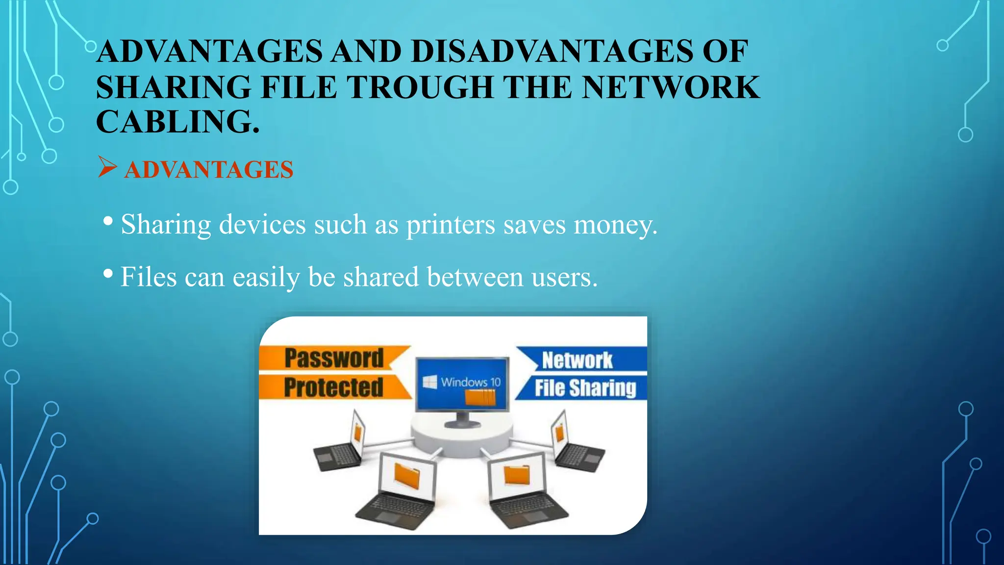 File Sharing And Network Cabling Computer System Assignment Pptx