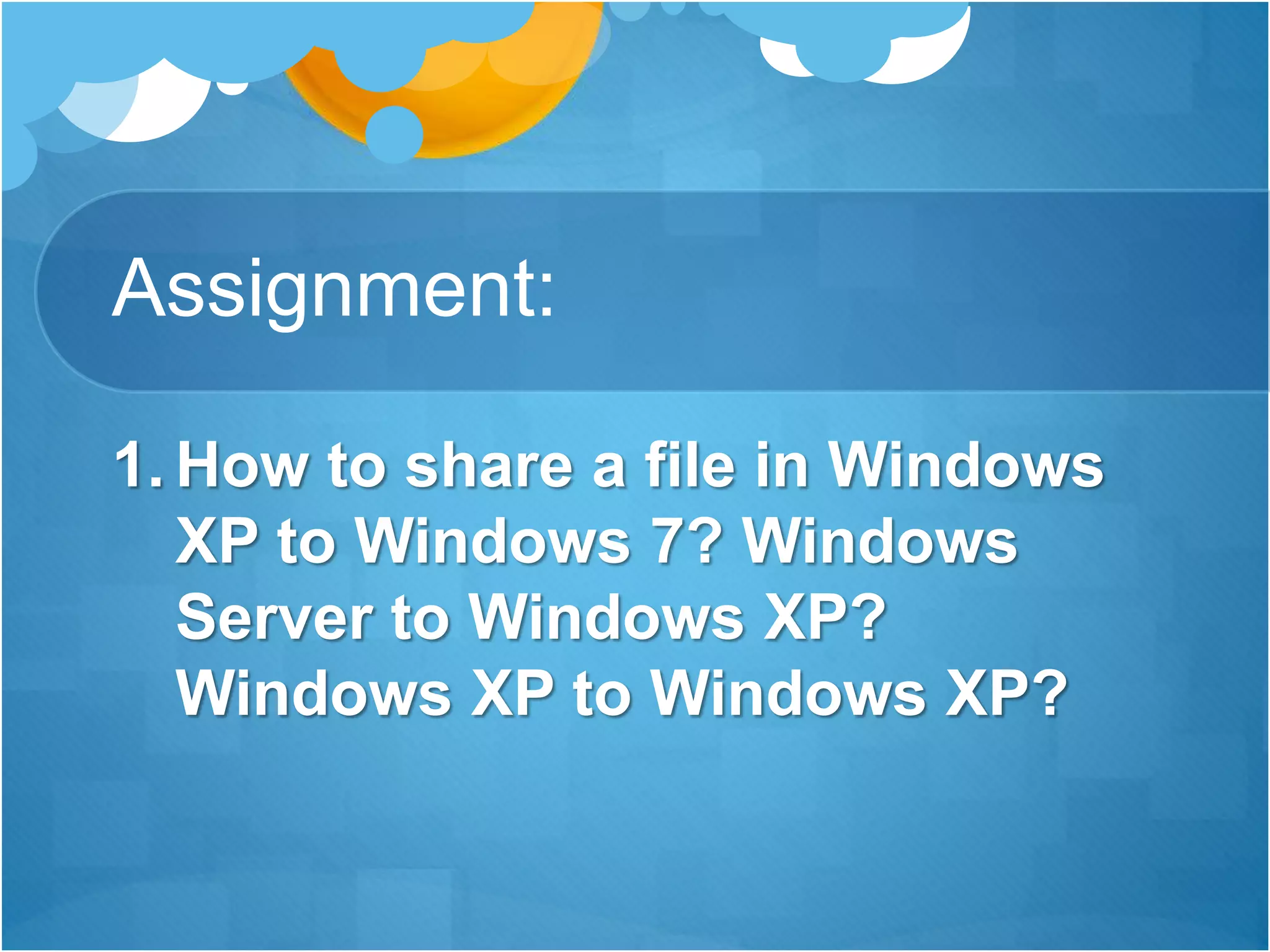File sharing ppt | PPTX