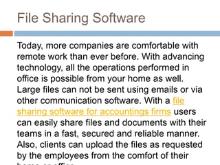 File-Sharing Simplified for Accounting Firms – QuickstartAdmin | PPT