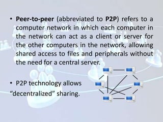 File sharing technlogies | PPTX