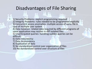 File sharing technlogies | PPTX