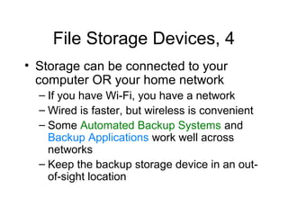 File storageandbackupsystems | PPT