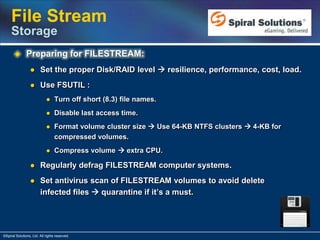 ISUG 113: File stream | PPT