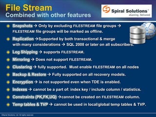 ISUG 113: File stream | PPT