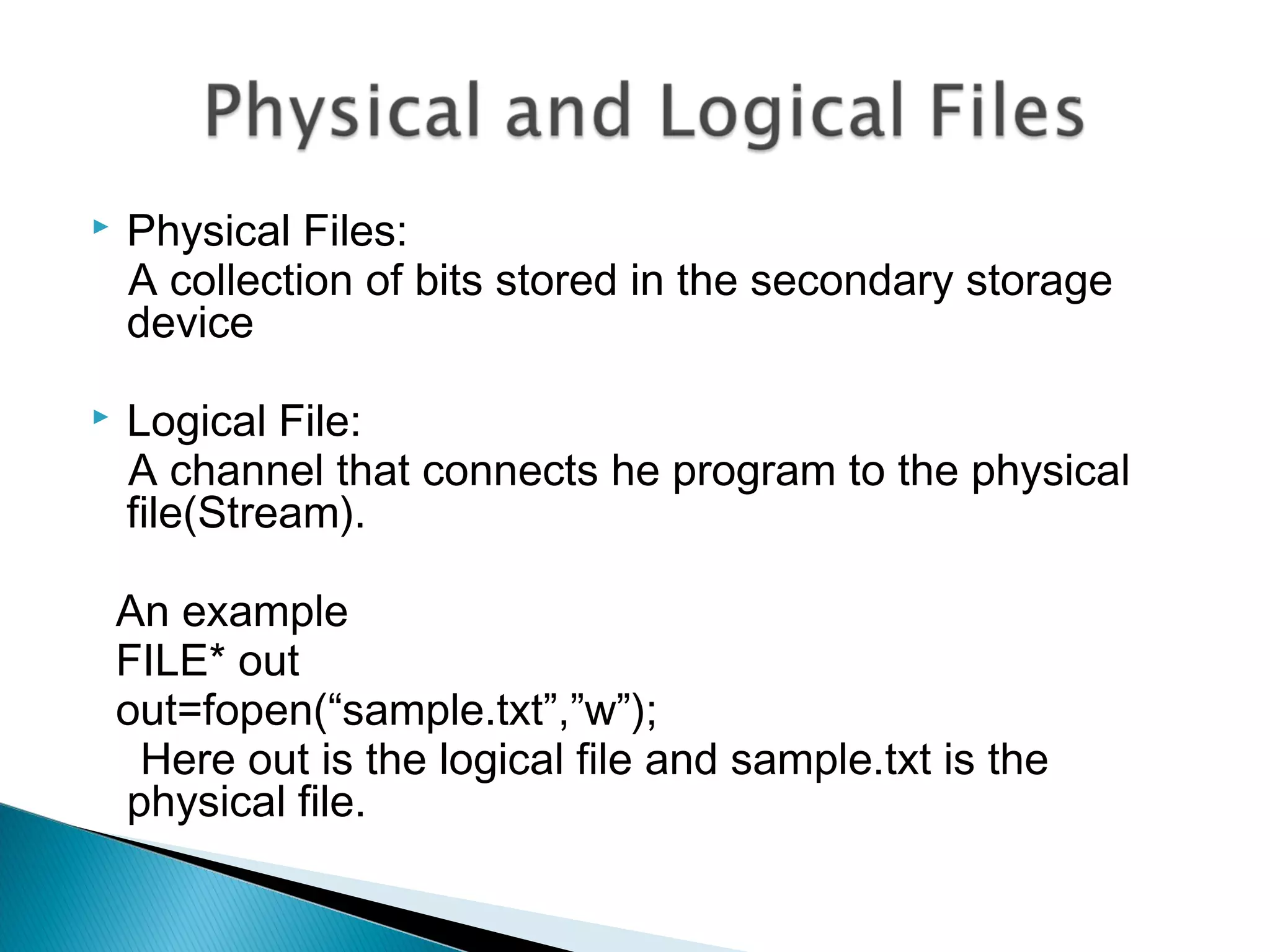 File structures | PPT