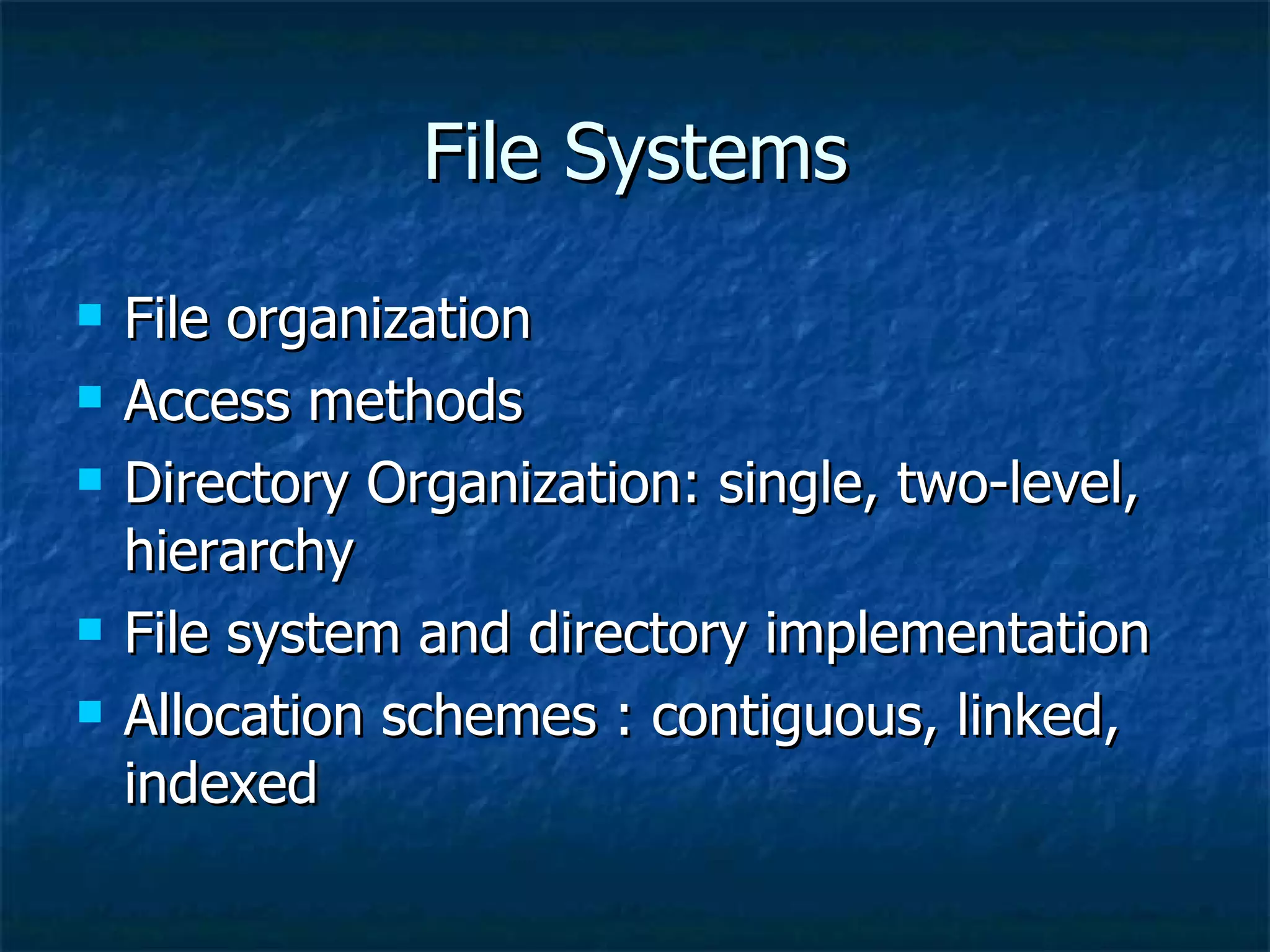 File system | PPT