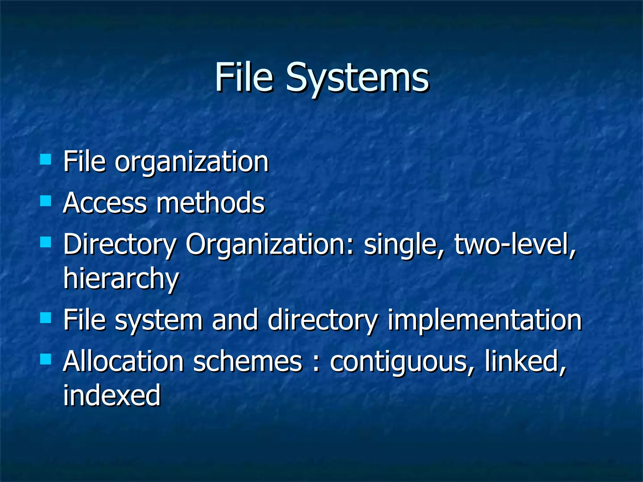 File system | PPT