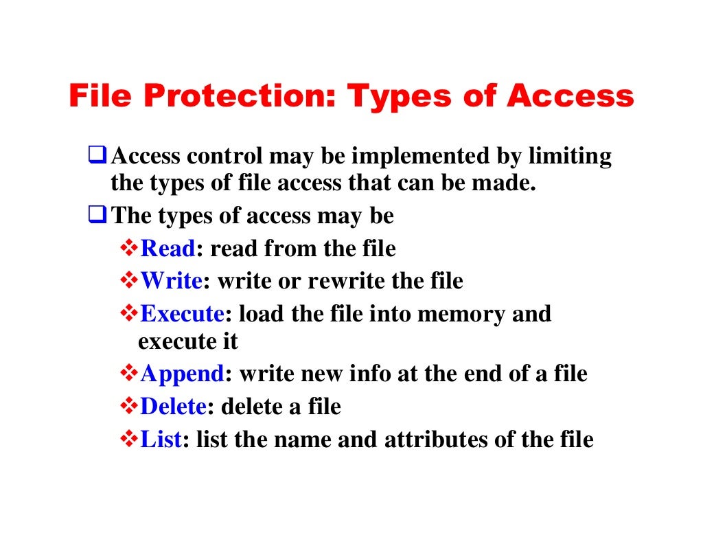 File system