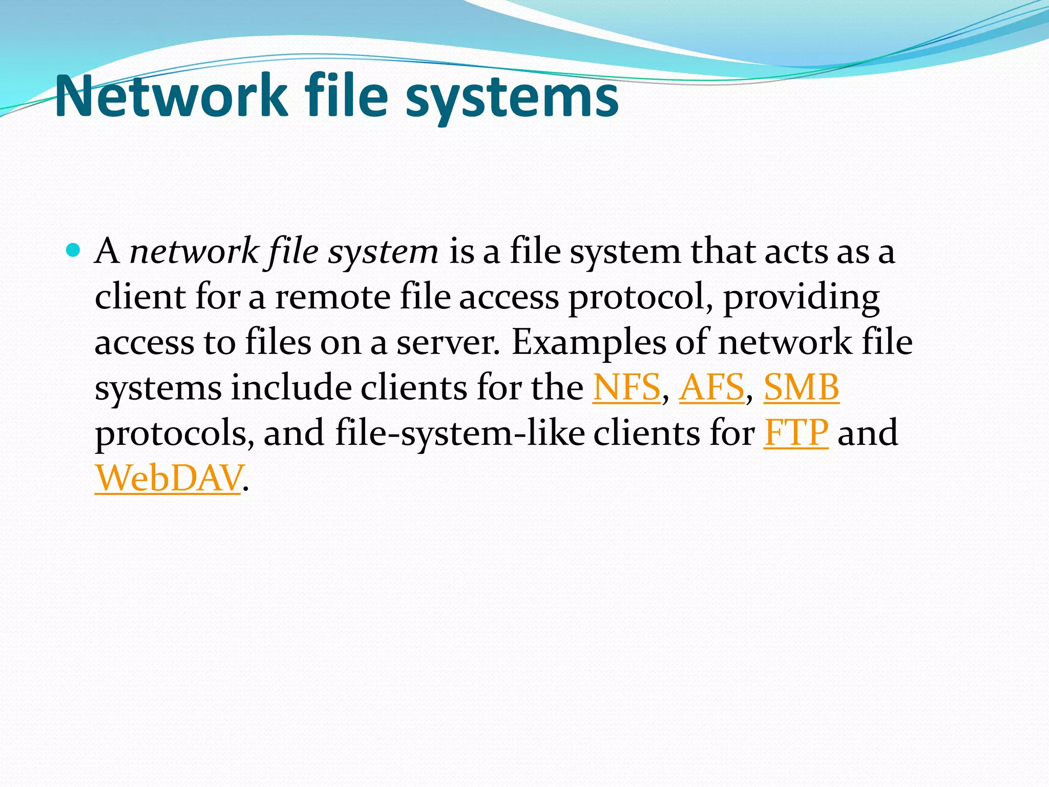 File system Os | PPTX