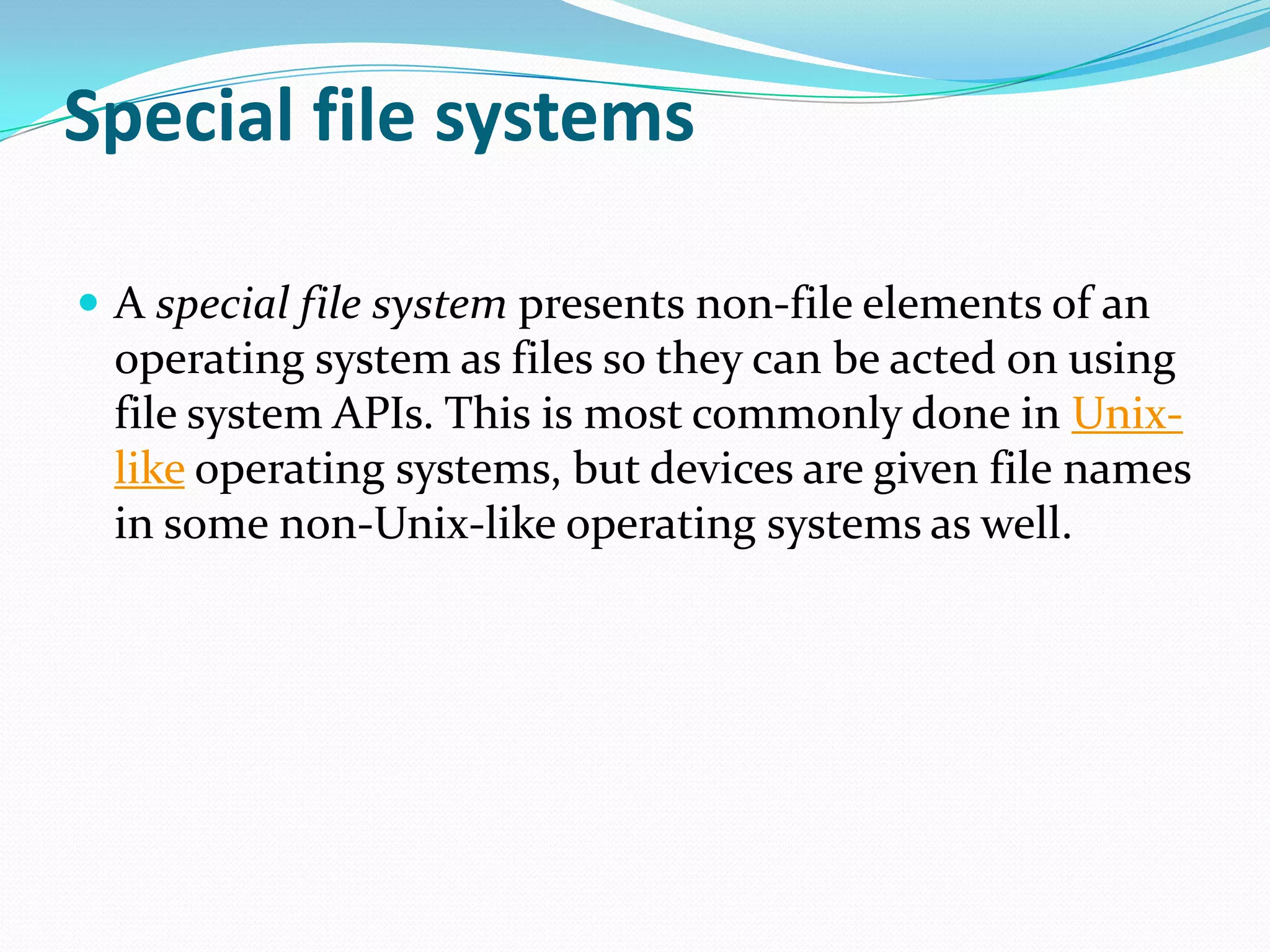 File system Os | PPTX