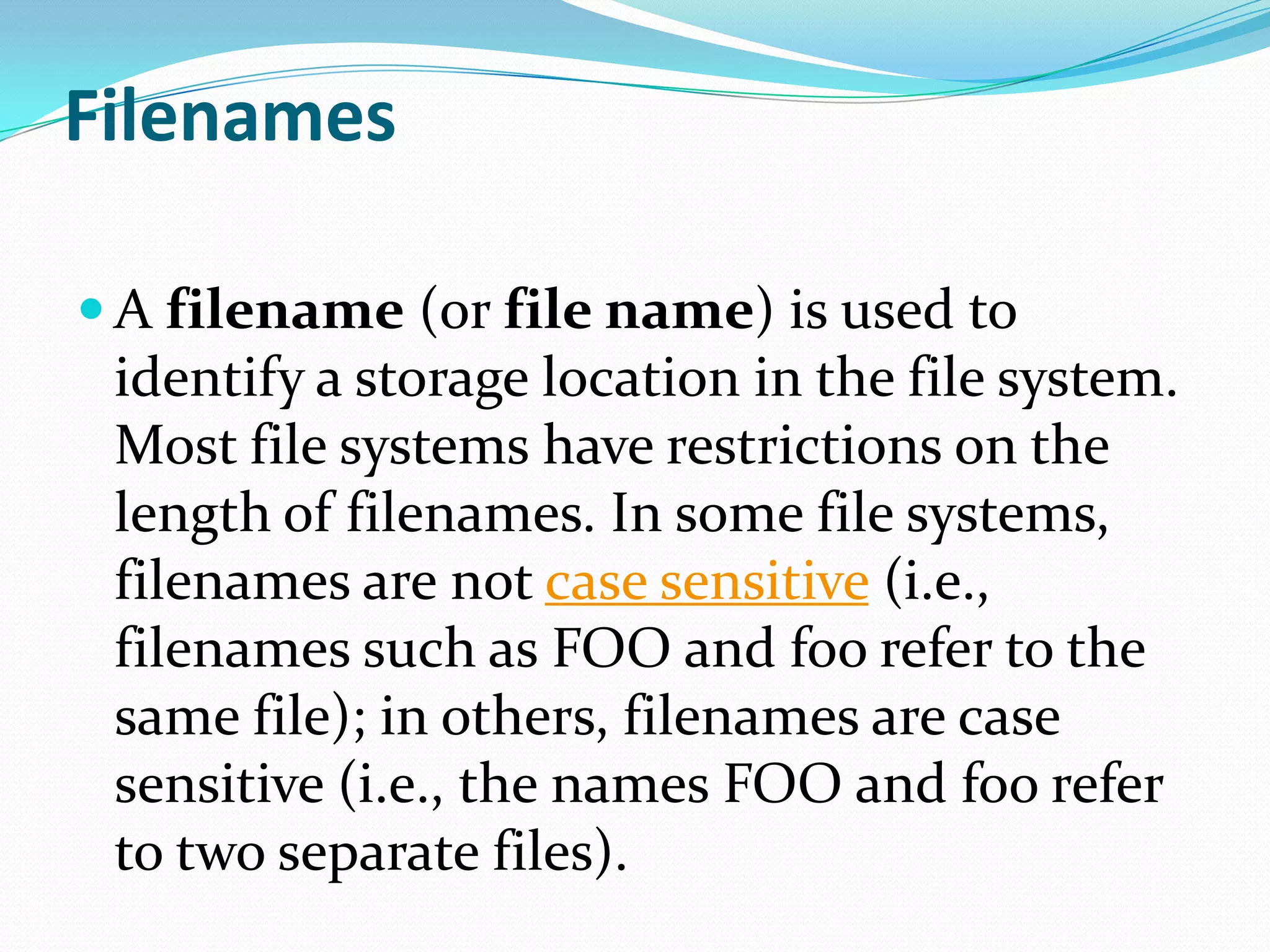File system Os | PPTX