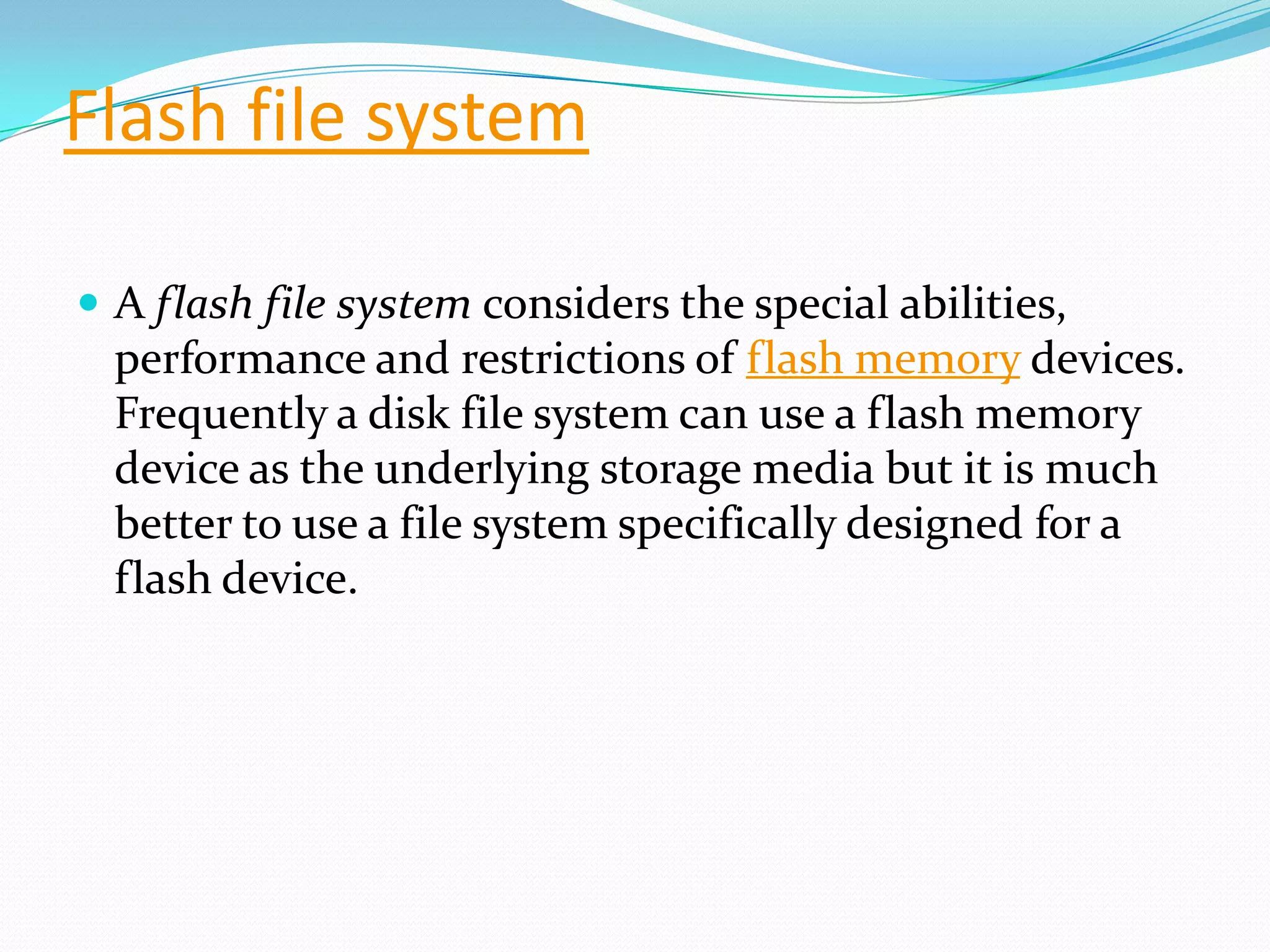 File system Os | PPTX