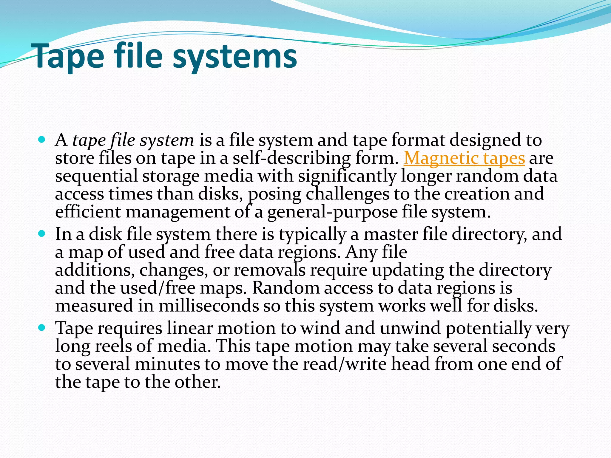 File system Os | PPTX