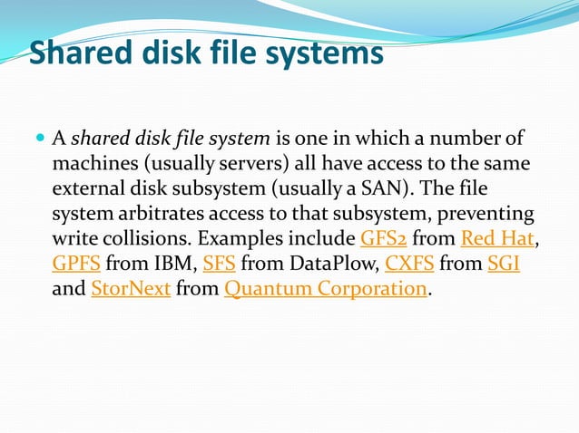 File system Os | PPTX | Operating Systems | Computer Software and ...