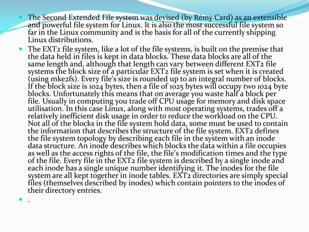 File system Os | PPTX | Operating Systems | Computer Software and Applications