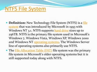 File system Os | PPTX