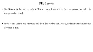 File system | PPT