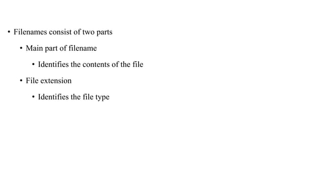 File system | PPT