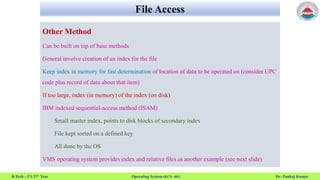 Operating System - File system | PPTX | Operating Systems | Computer Software and Applications