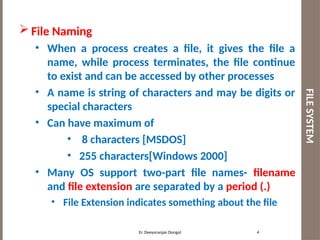 Operating system note of File System chapter .pptx | Free Download