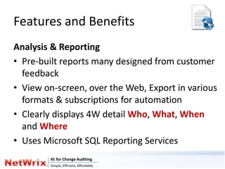 File system auditing who accessed what files and where | PPT