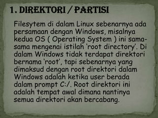 File system di linux | PPT