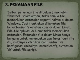 File system di linux | PPTX