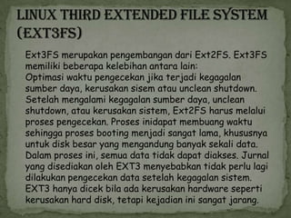File system di linux | PPTX