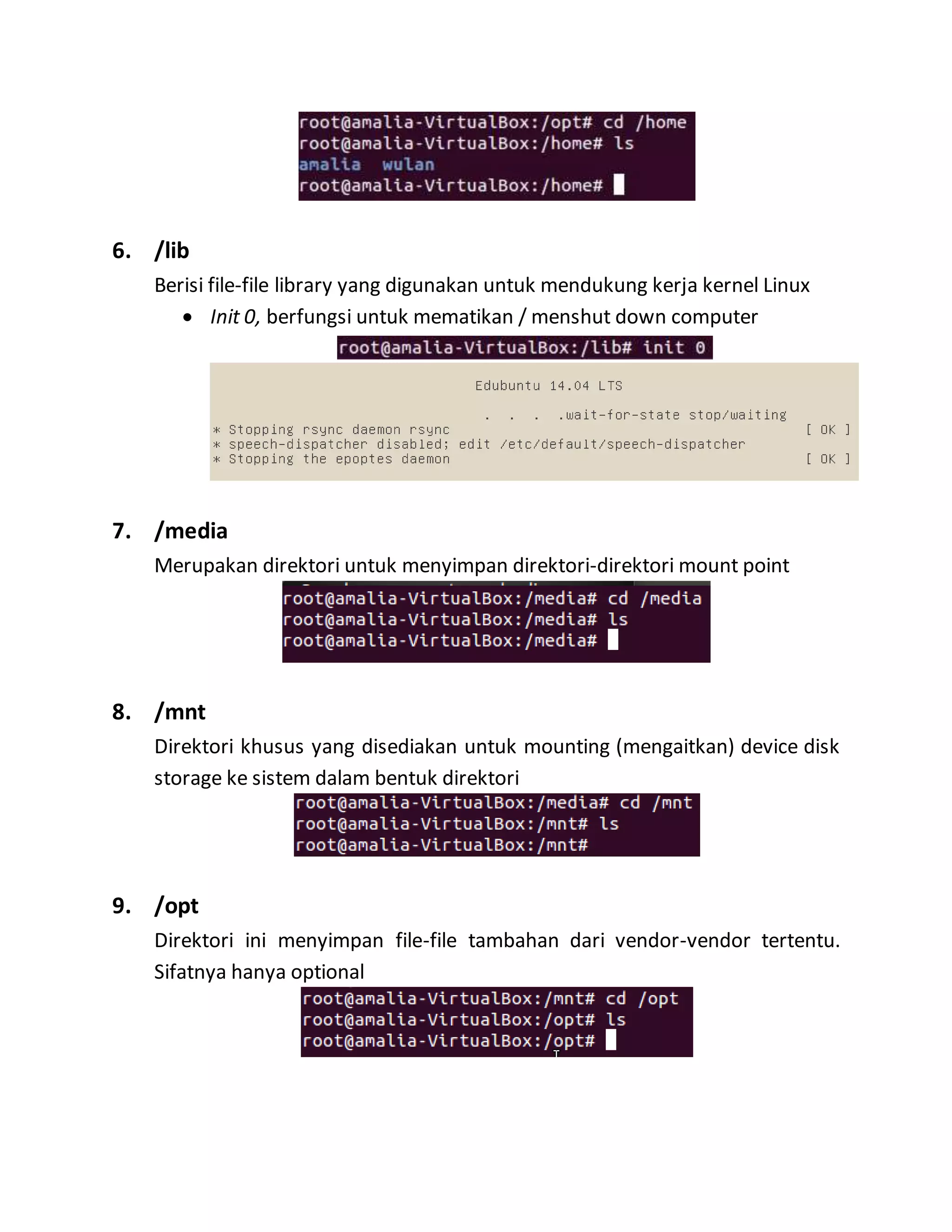 Filesystem hierarchy standard | PDF