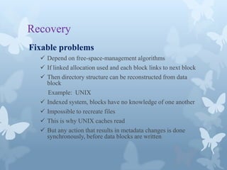 File system implementation | PPTX