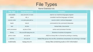 File system interface | PPT