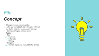 File system interface | PPT