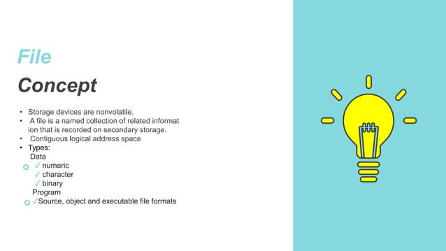 File System Interface Ppt