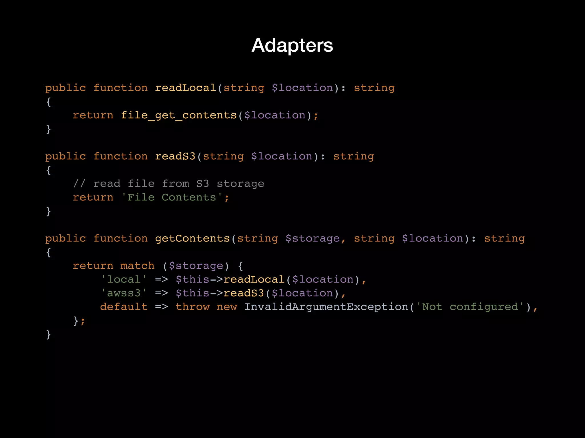 Filesystem Management with Flysystem at PHP UK 2023 | PPT