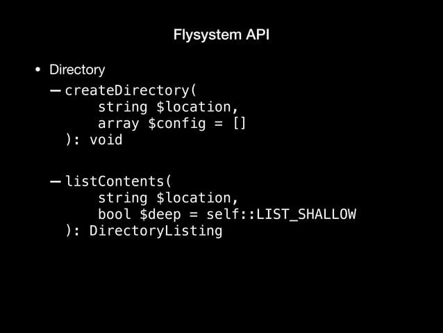 Filesystem Management with Flysystem at PHP UK 2023 | PPT | Free Download