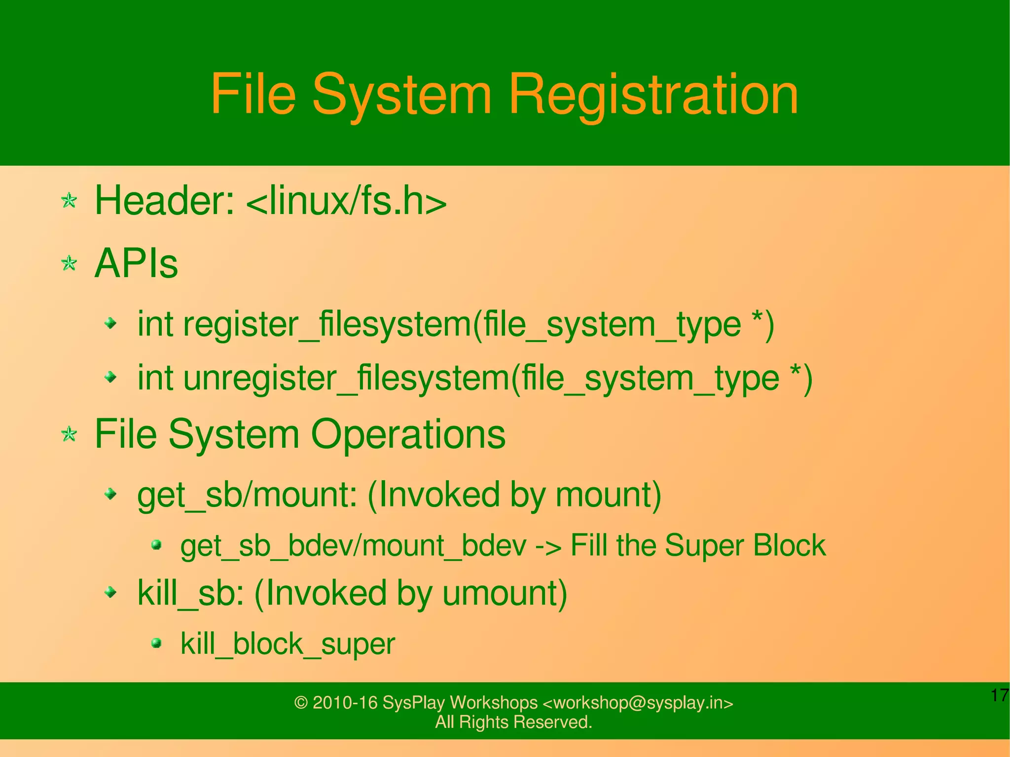 File System Modules | PDF