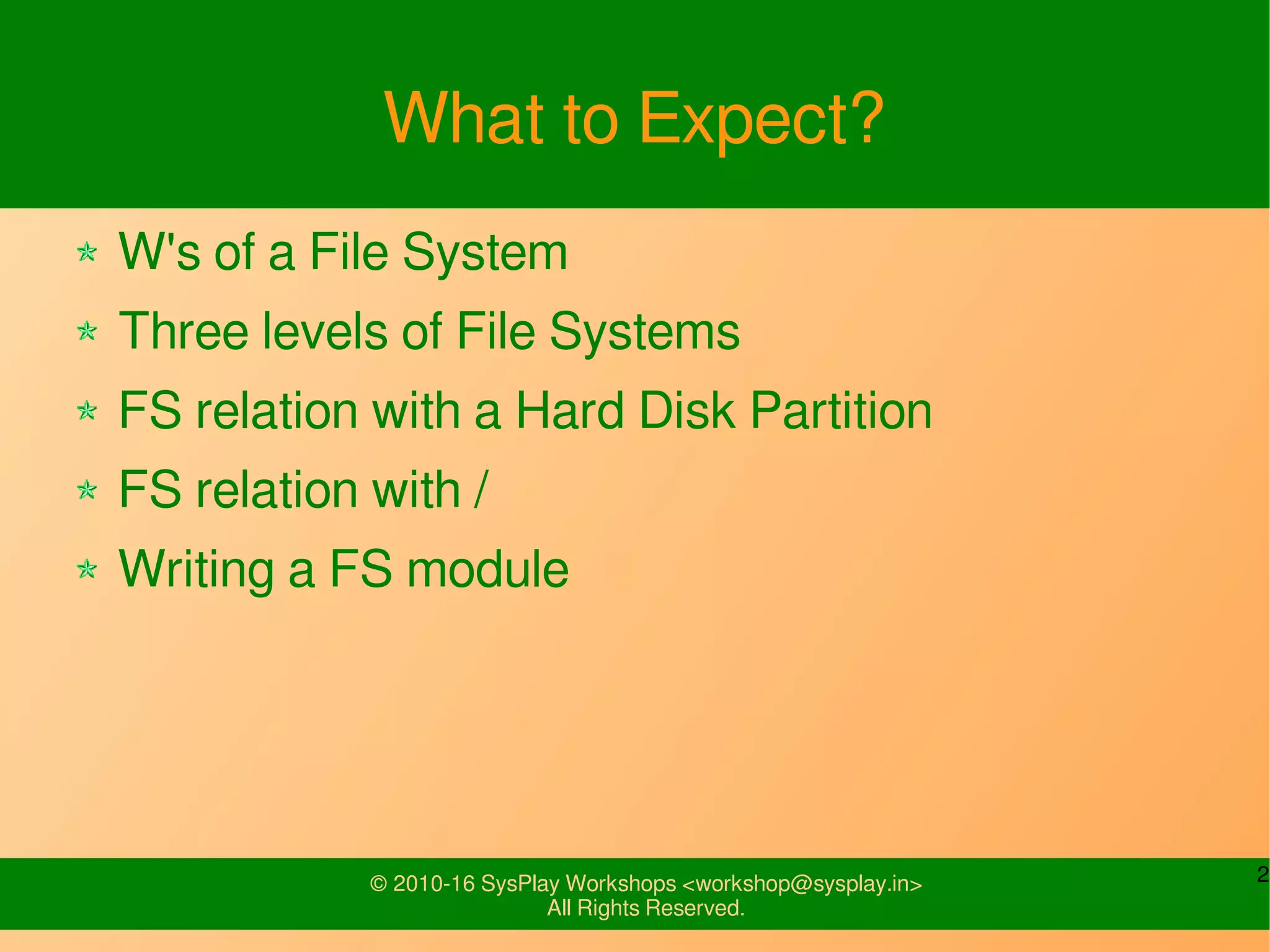 File System Modules | PDF