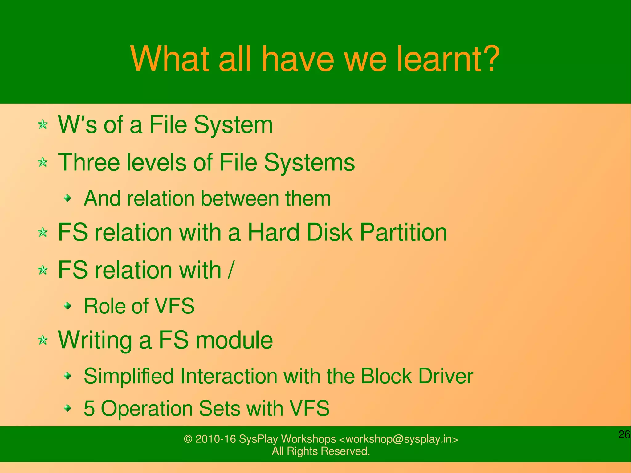 File System Modules | PDF